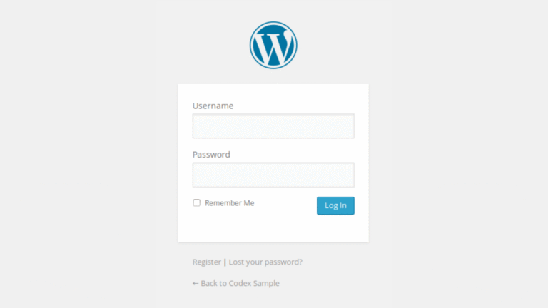 Custom WordPress Login Logo Using PHP | RC Web Kit